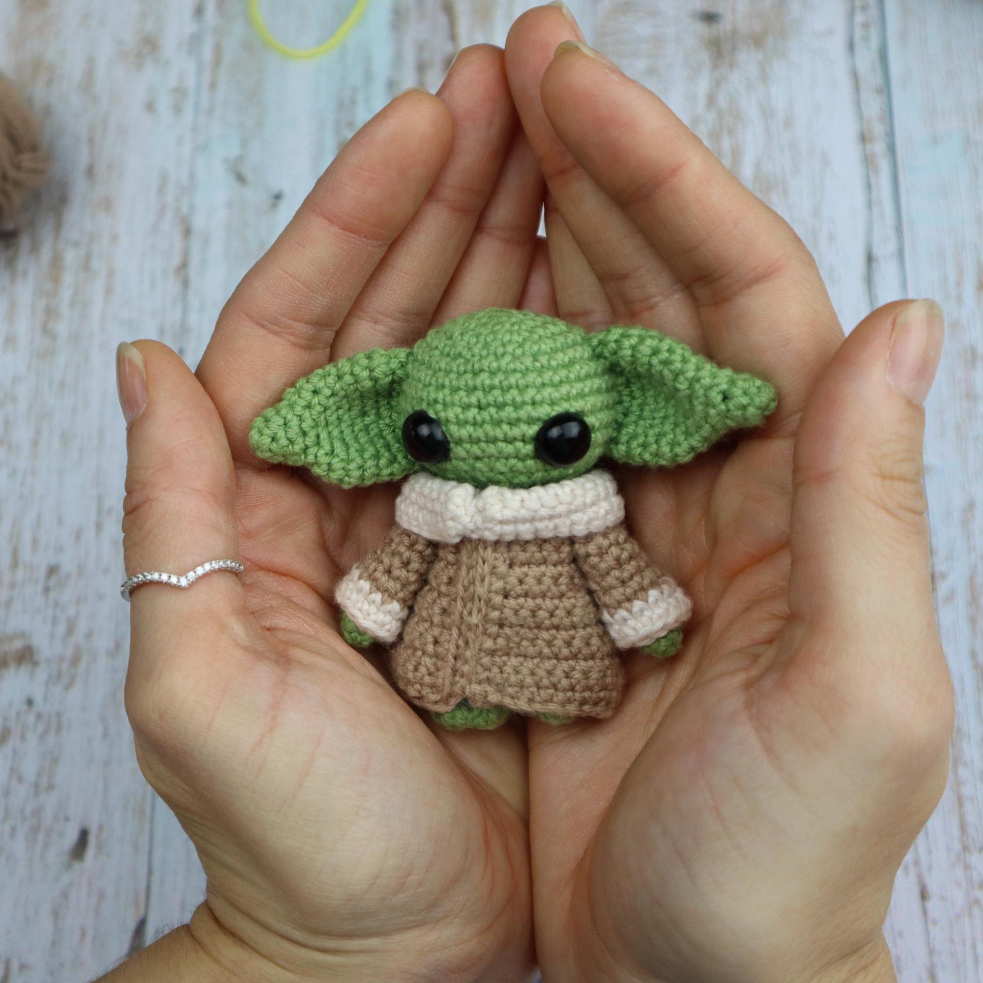 Grogu (baby Yoda, Mandalorian) Crochet Pattern. DIY Doll. PDF Tutorial ...