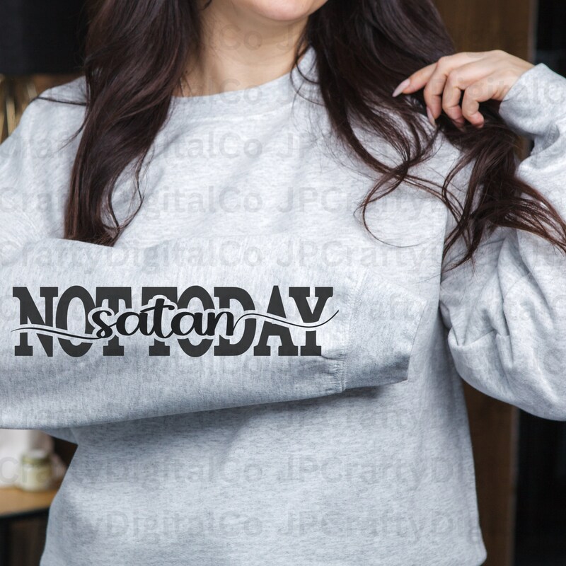 Not Today Satan - Etsy