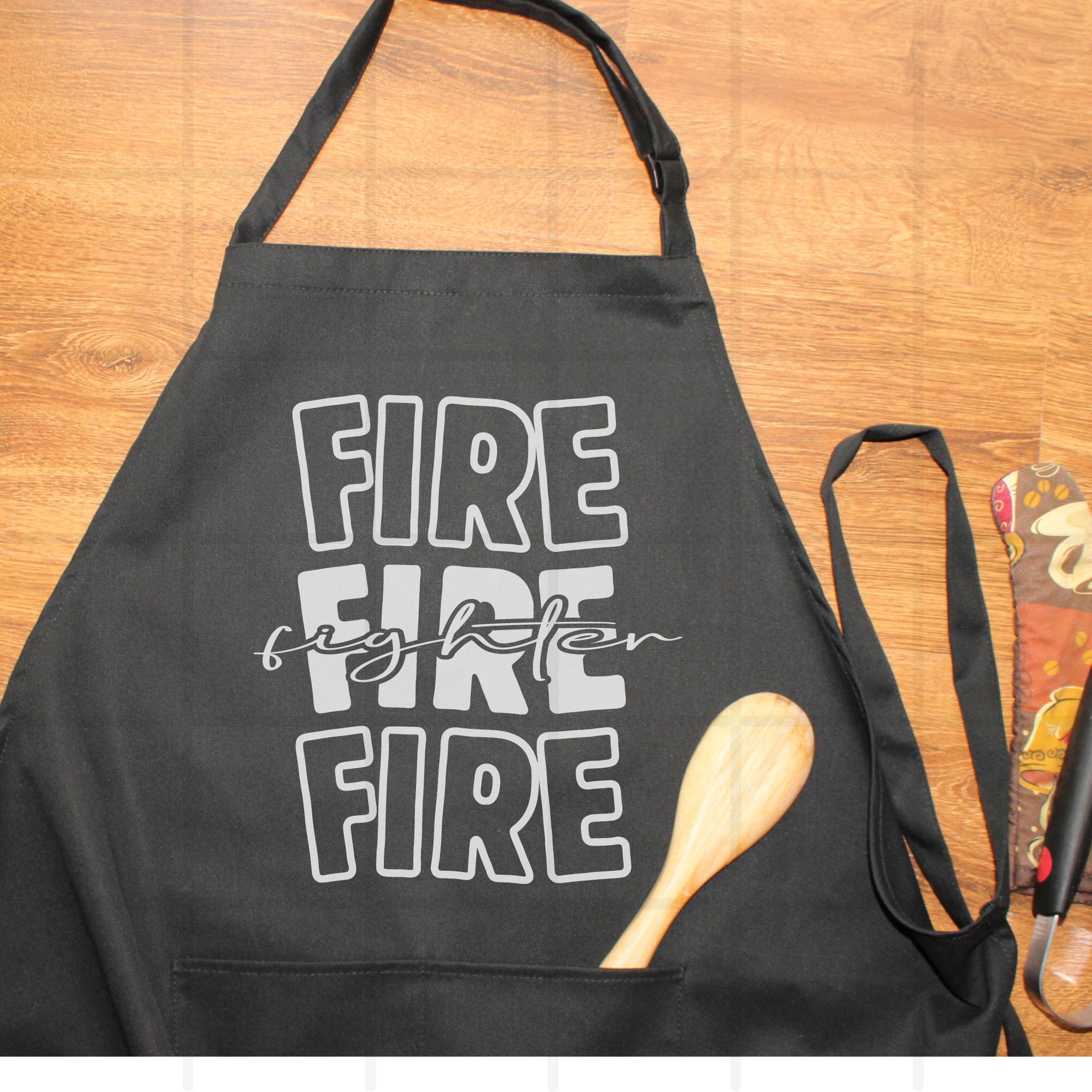 Firefighter SVG, Fire Dept SVG, Fire Man Design, Waxy Text, Fireman ...