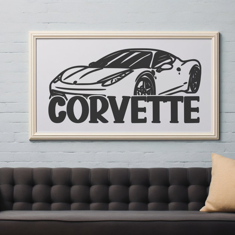 Corvette Svg - Etsy