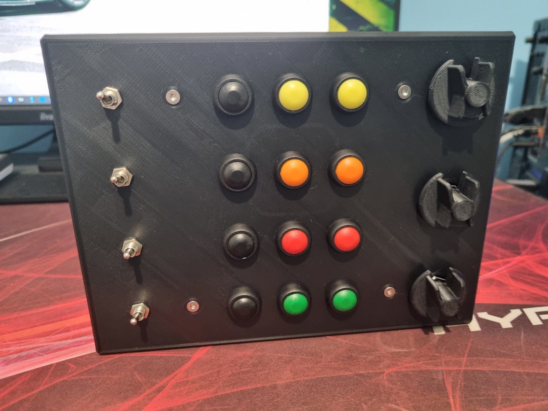 Sim Racing Button Box for PC Iracing, Assetto Corsa, Rfactor, F1, WRC ...