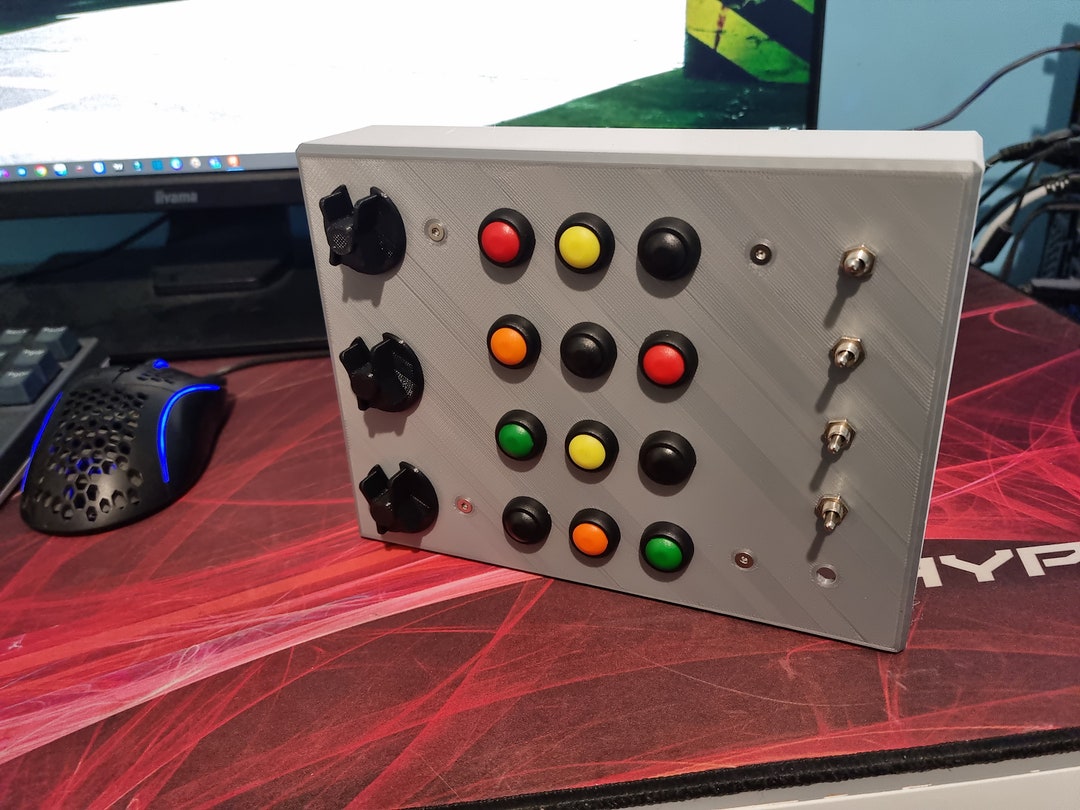 Button Box 22 Functions for PC Iracing, Assetto Corsa - Etsy