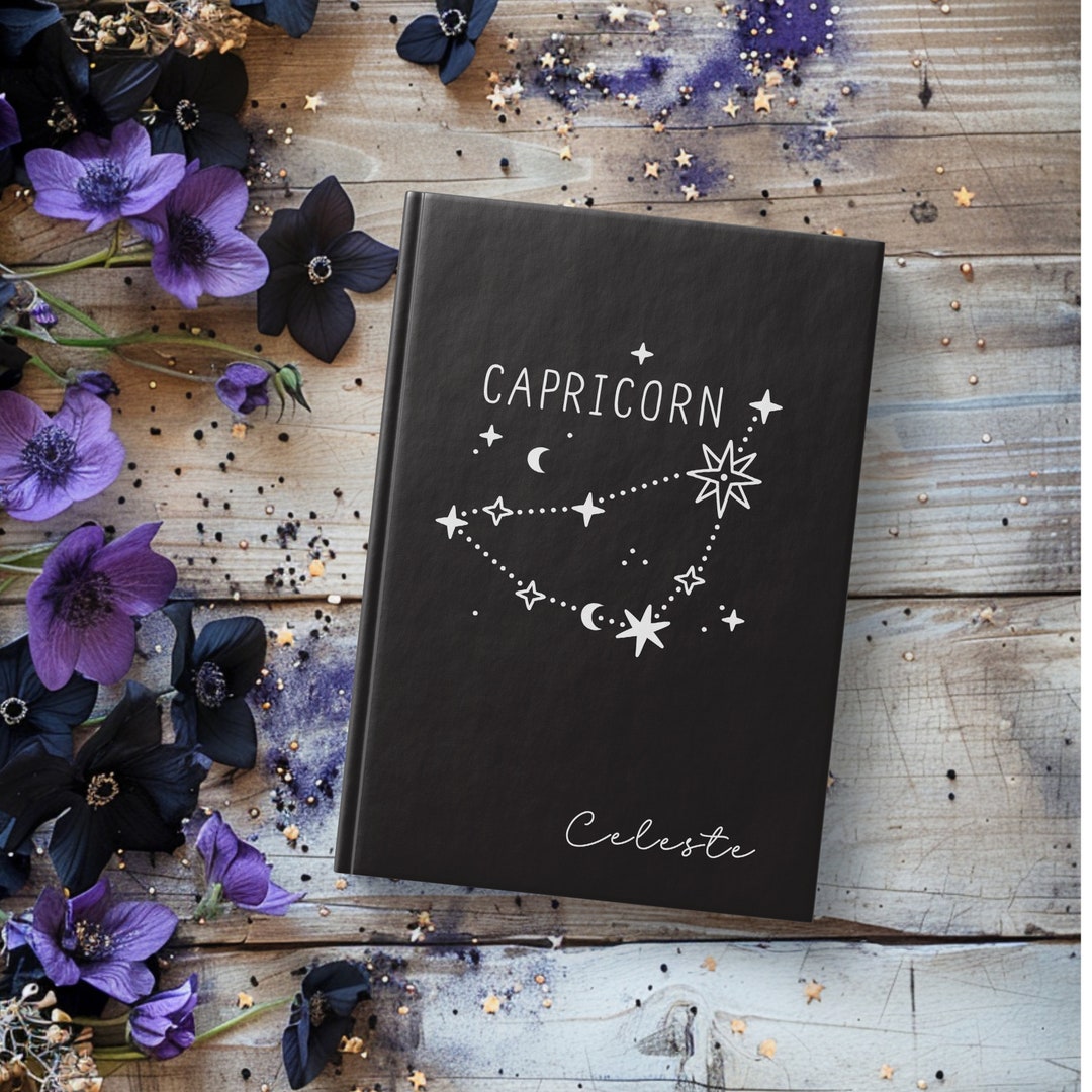 Custom Zodiac Sign Journal Personalized Notebook Astrology Journal Moon ...