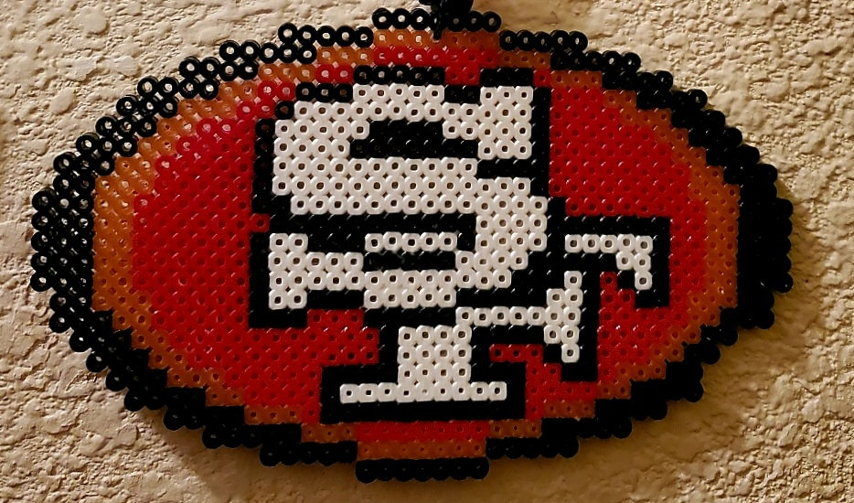 SF 49ERS Logo Perler With Beads - Etsy