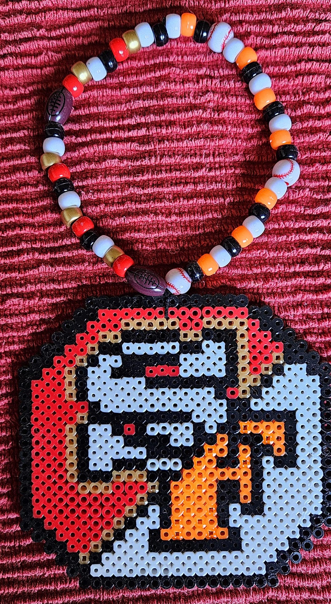 SF 49ERS/SF Giants Logo Perler With Beads - Etsy