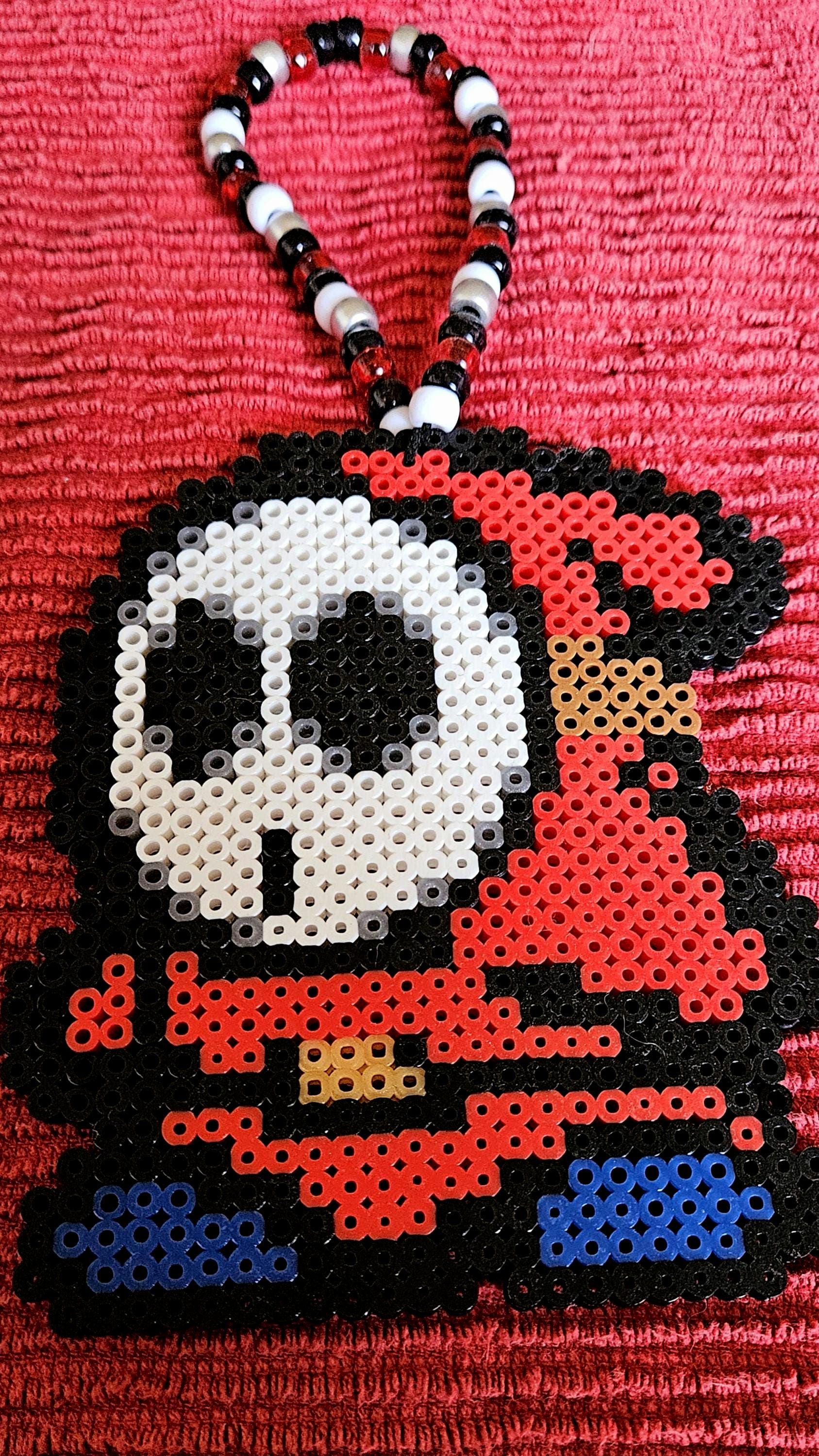 Shy Guy (classic) Super Mario Bros. Perler With Beads - Etsy