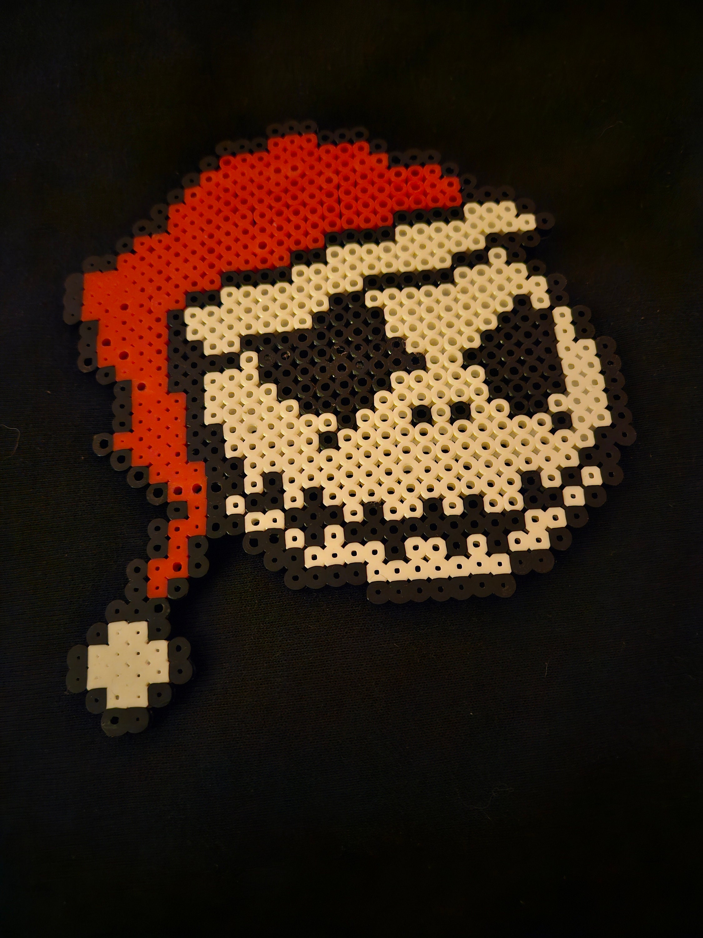 Santa Jack Perler Magnet - Etsy