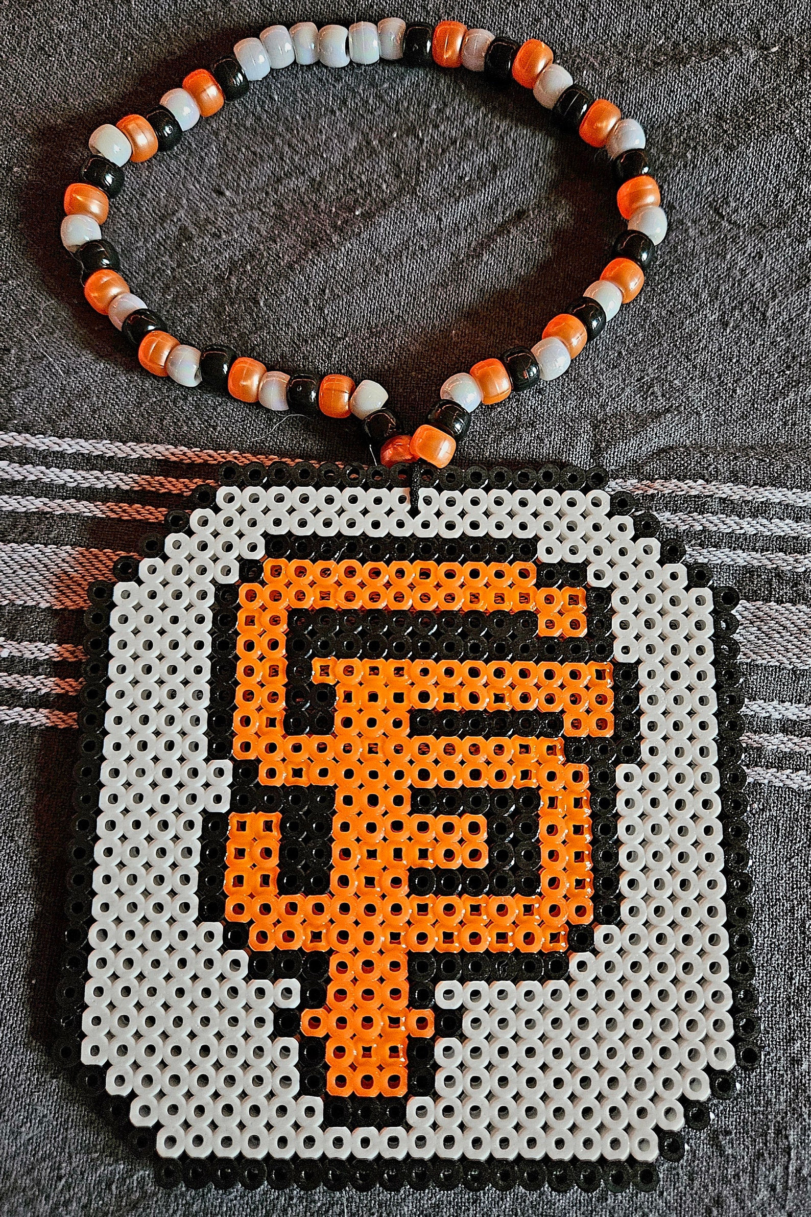 SF Giants Logo Perler With Beads - Etsy