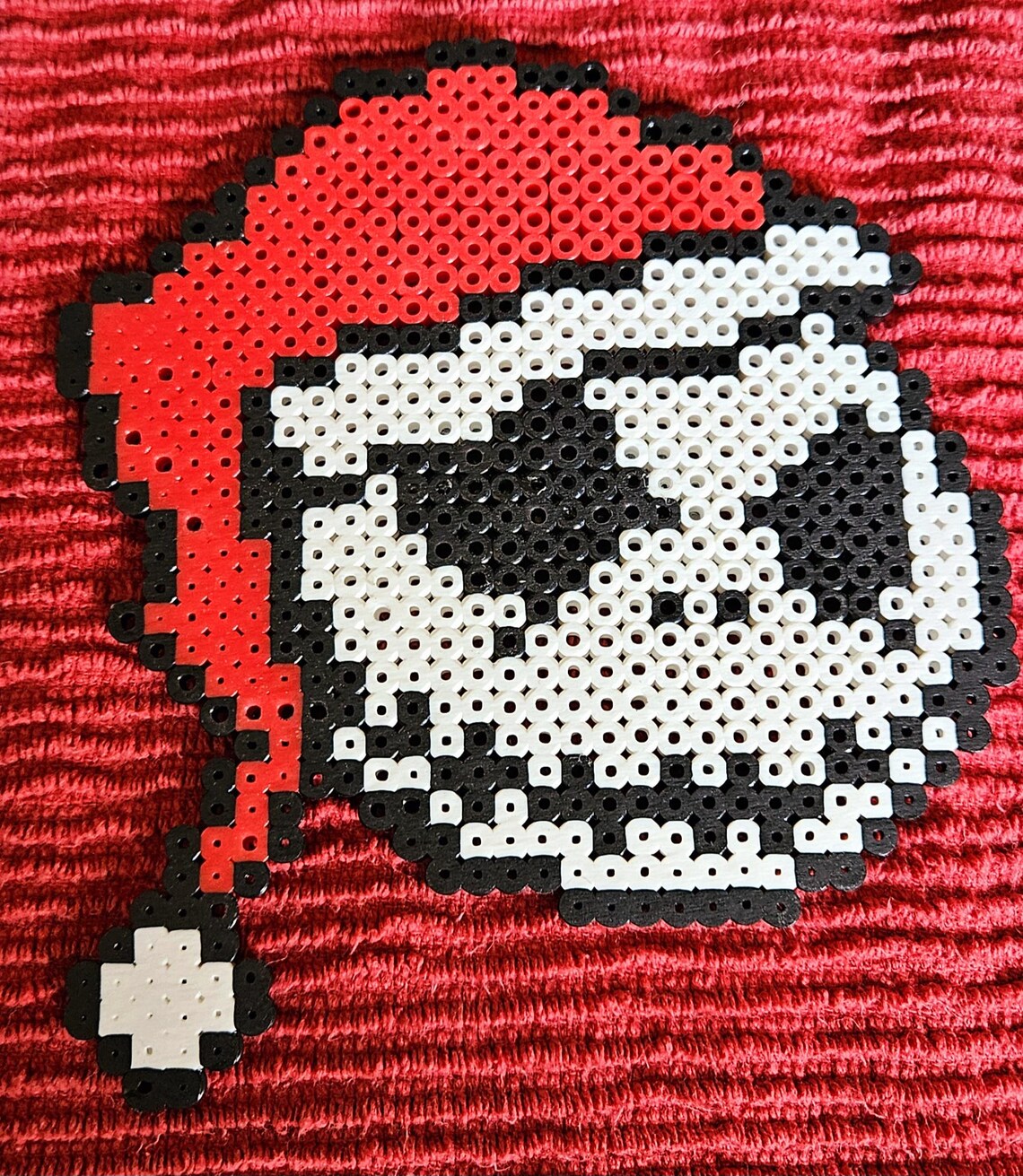 Santa Jack Perler Magnet - Etsy