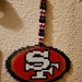 SF 49ERS Logo Perler With Beads - Etsy