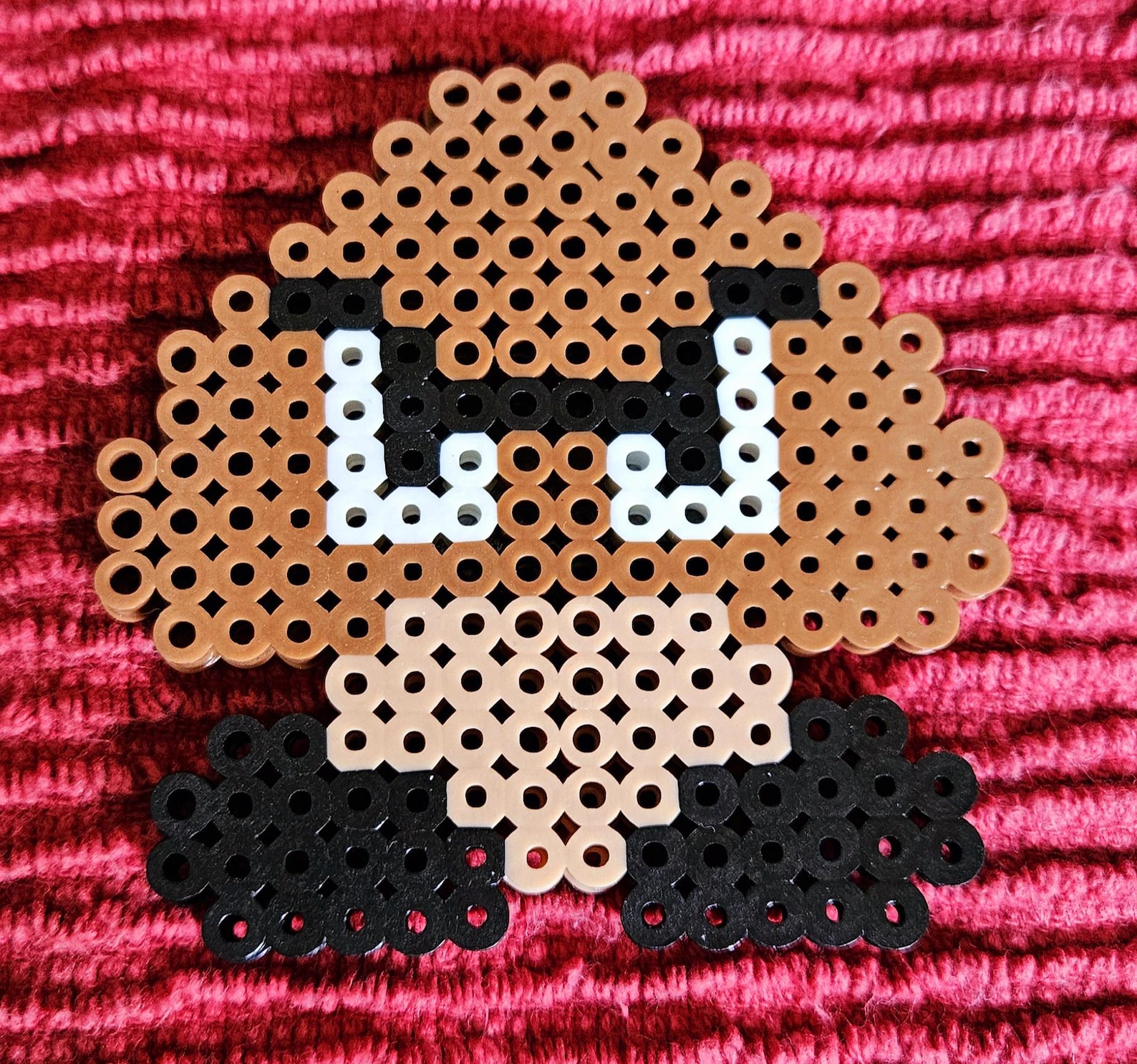 Super Mario in Sock, Goomba and Coin (ser of 3) Perler Magnets - Etsy