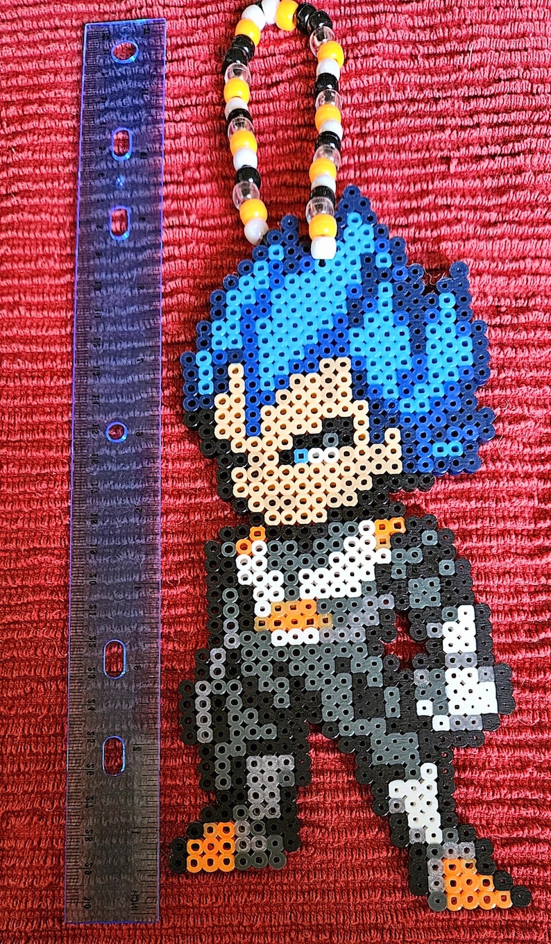 Vegeta (DBZ) Perler With Beads - Etsy