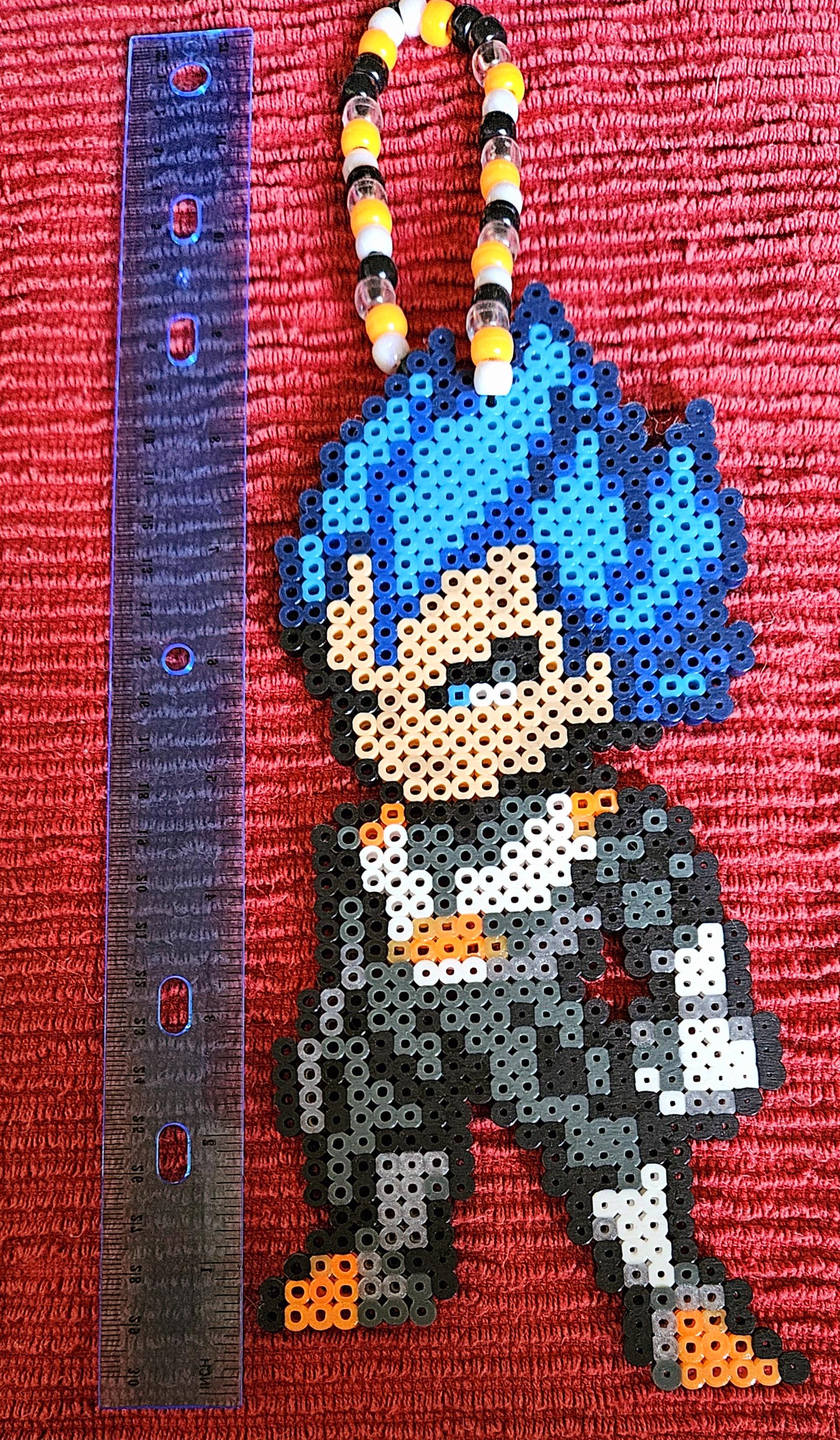 Vegeta (DBZ) Perler With Beads - Etsy