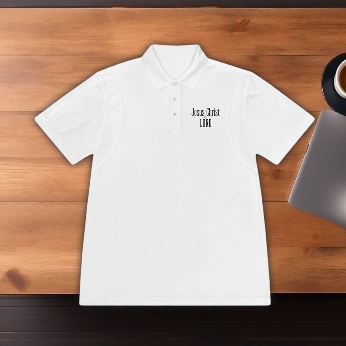 Jesus Christ is Lord - Christian Polo Shirt - Etsy