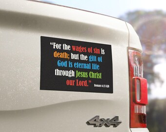 Jesus Saves Lost Sinners Car Magnet A Call to Repentance and Faith - Etsy