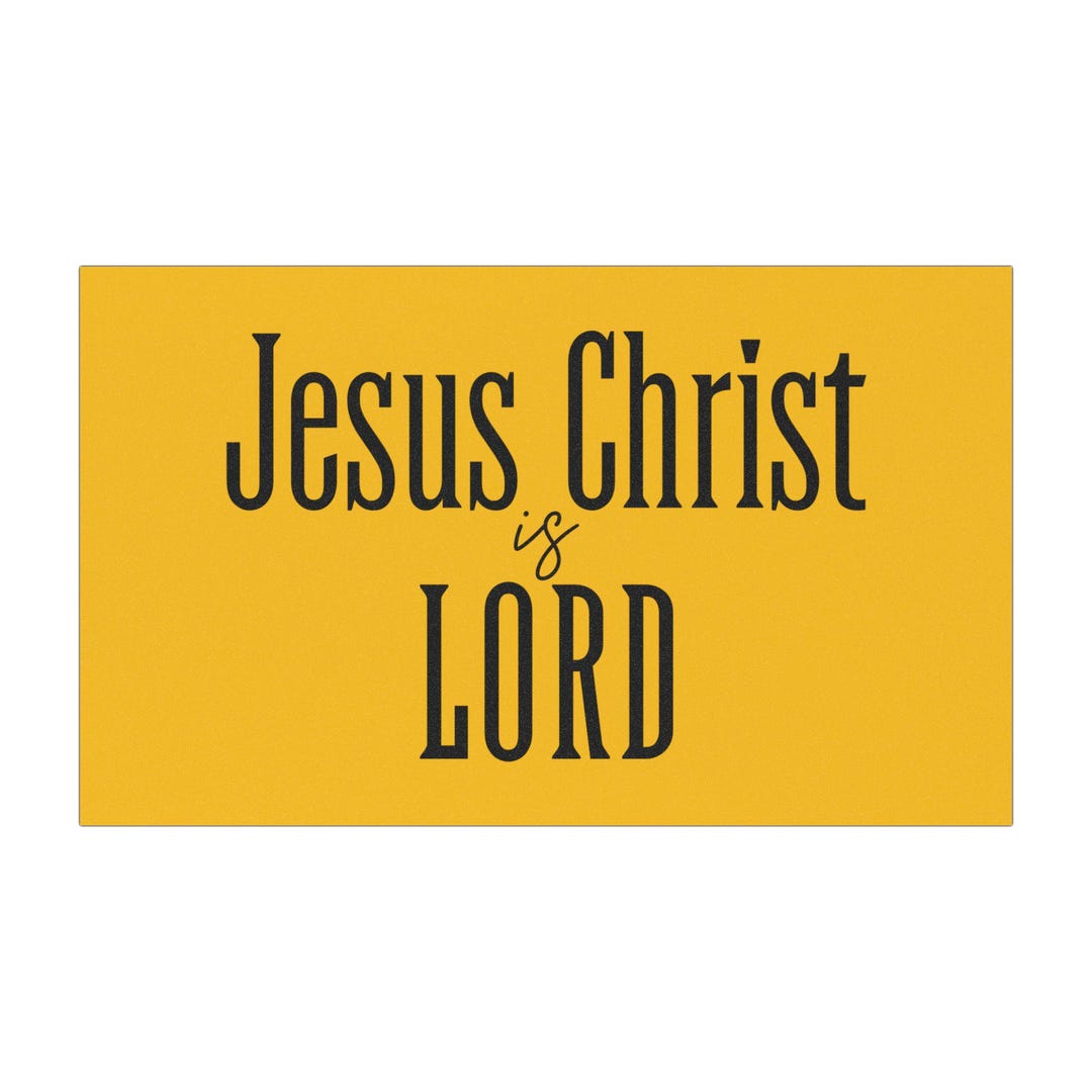 Jesus Christ is Lord Car Magnet | Christian Christianity Religious Car ...