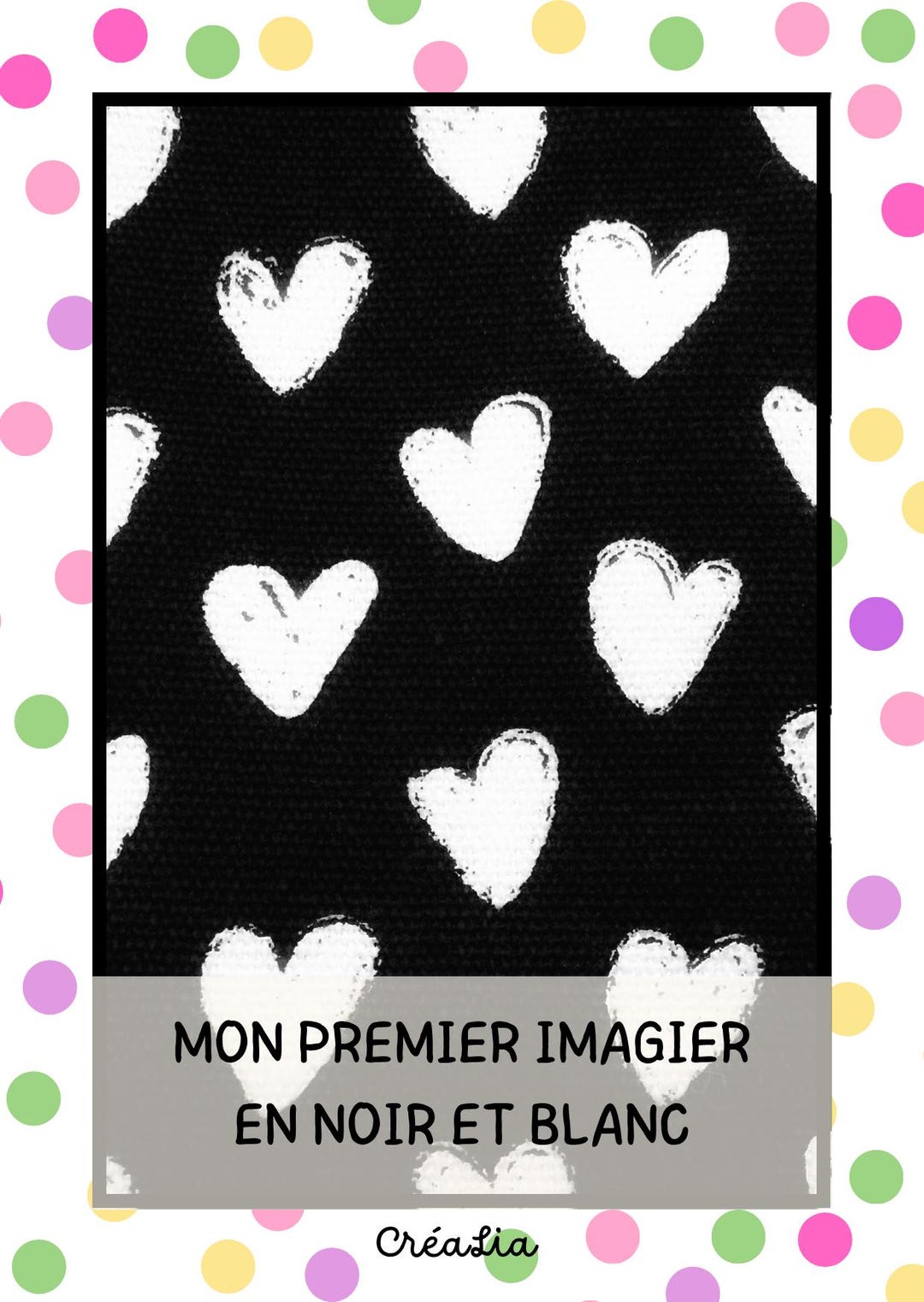 My First Black and White Picture Book - Etsy