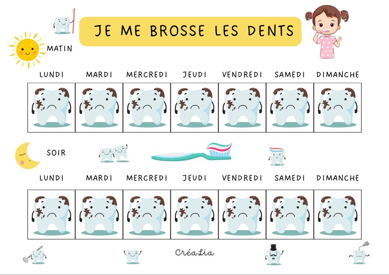 I Brush My Teeth - Etsy