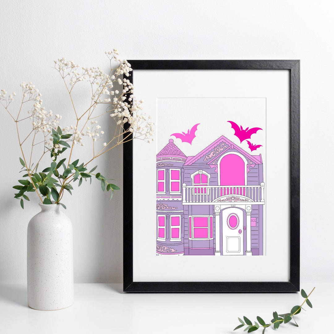 Dream House - Art Print - Etsy