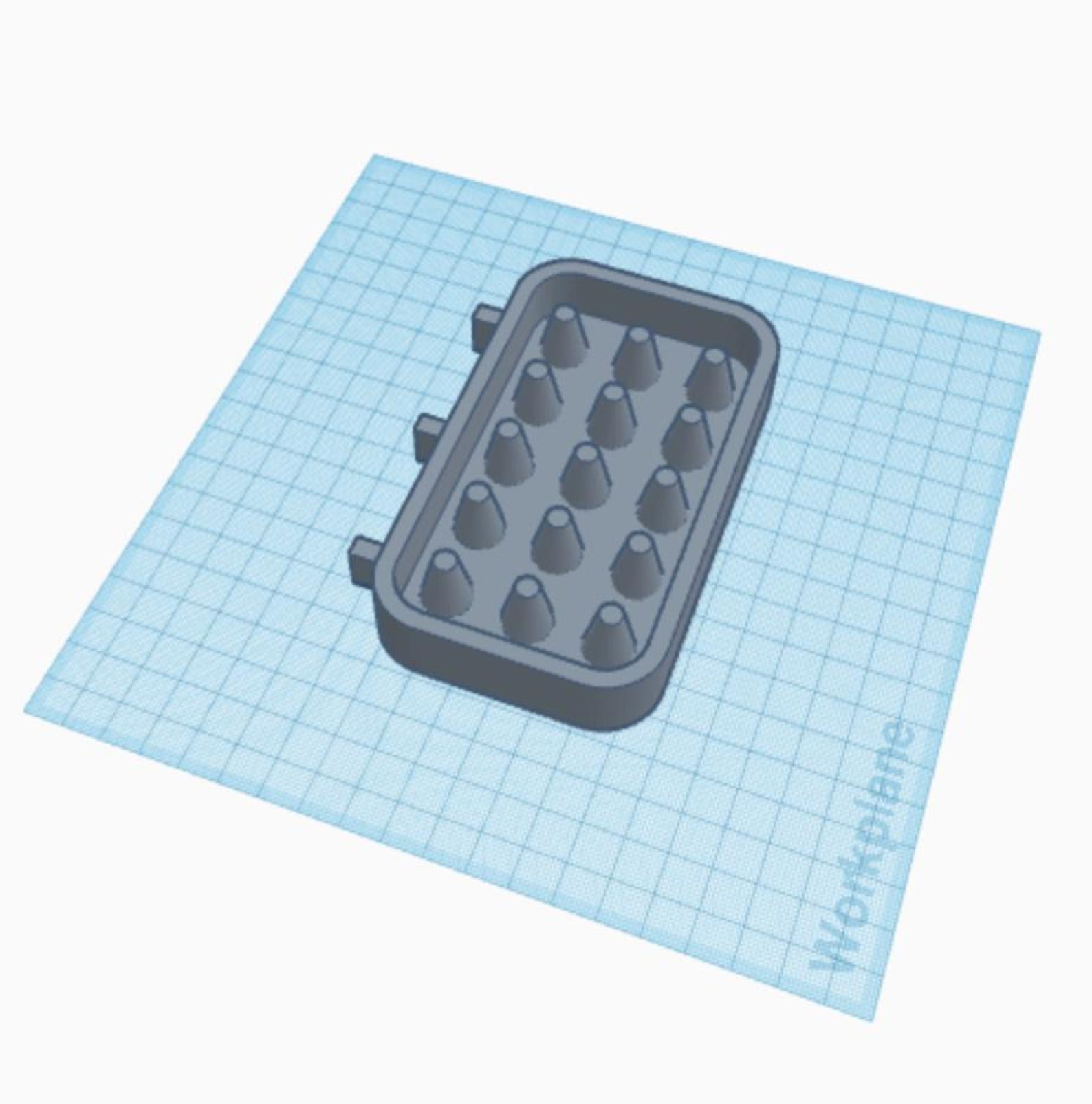 Piping/icing Tip Organizer Pegboard Accessory/holder - Digital Download ...