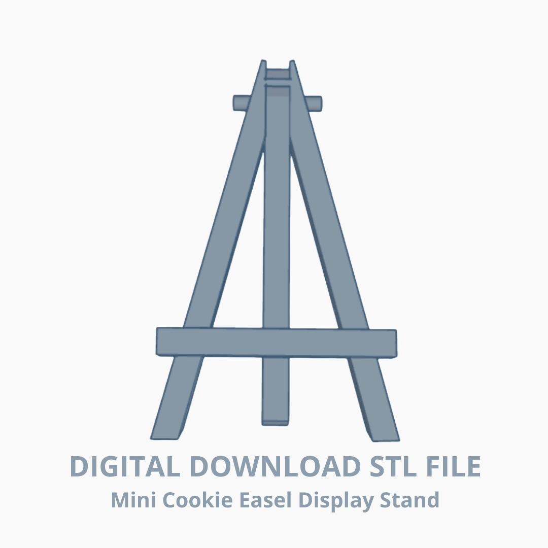 Cookie Mini Easel Display - Digital Download STL File for 3D Printing ...