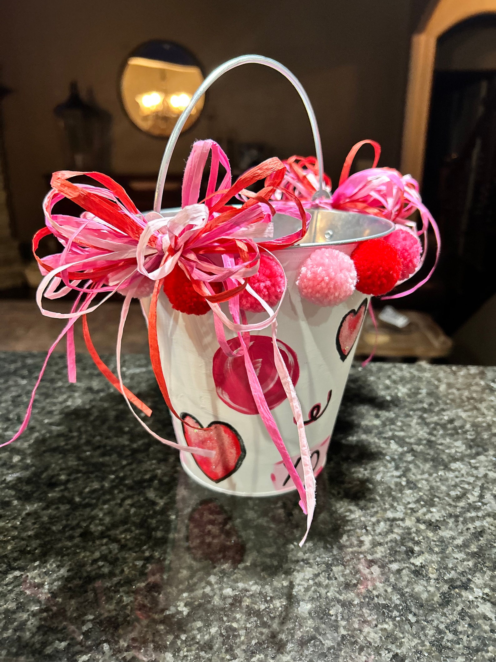 Valentine Gift Buckets - Etsy