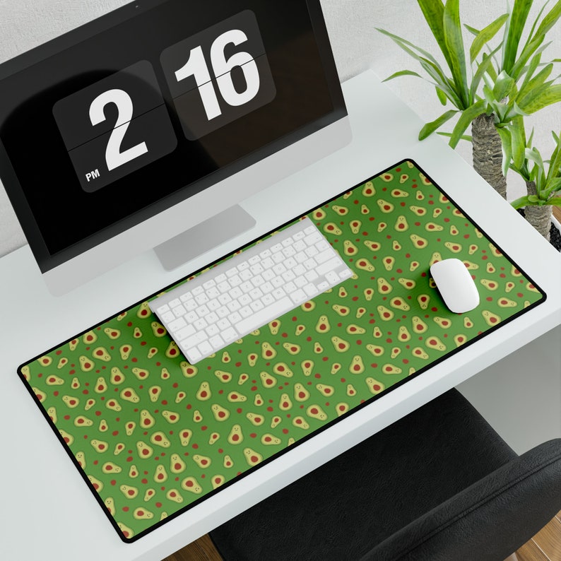 Custom Avocado Desk Mat - Etsy