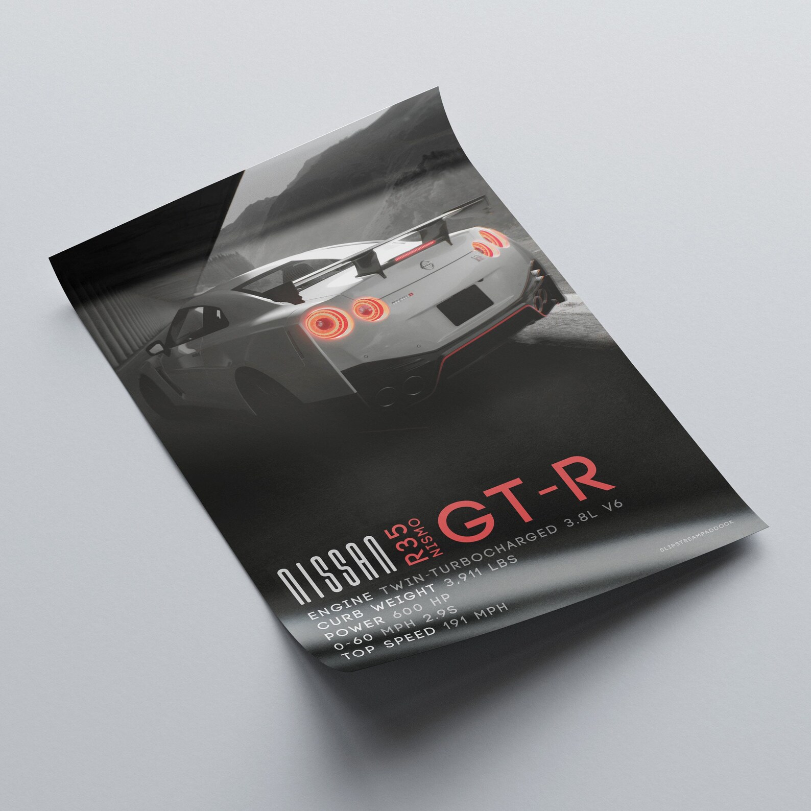 Nissan R35 GTR Car Poster - Nissan R35 GTR Poster - Nissan Poster ...