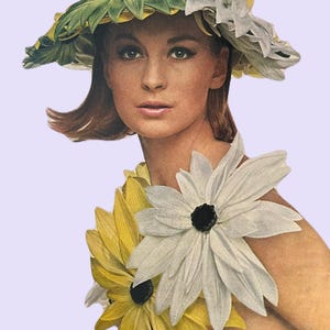 Vogue Magazine 1964 March 1 Vintage Paris Fashion Trends & Retro Spring ...