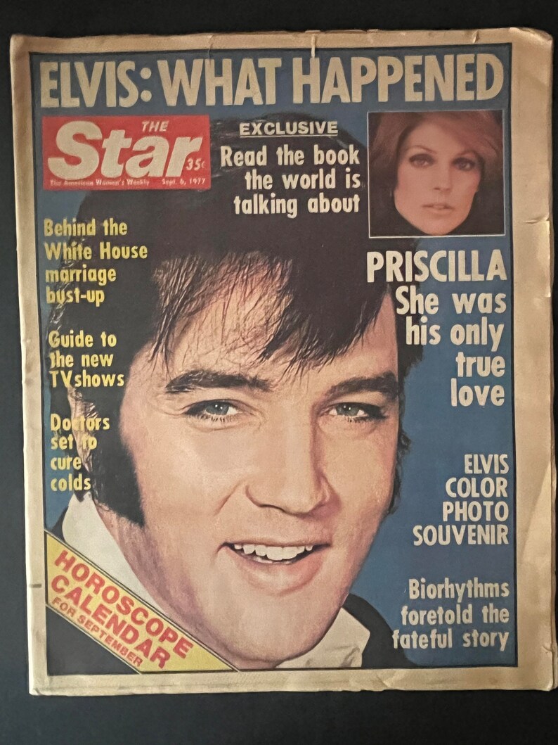 Memories of the King: the Star Magazine's Tribute to Elvis, September ...