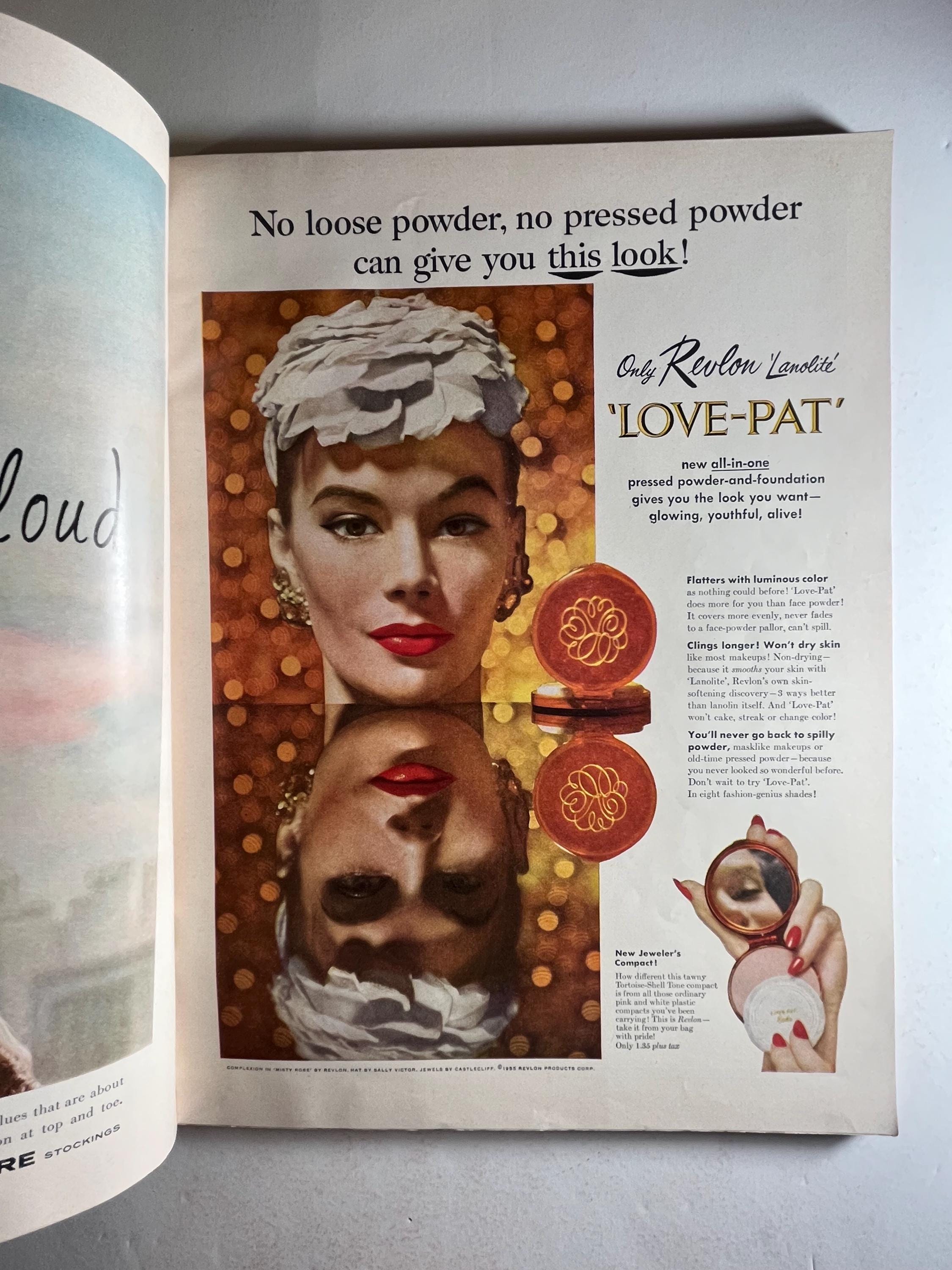 Vintage Vogue Magazine April 1955 - Timeless 1950s Fashion & Mid ...