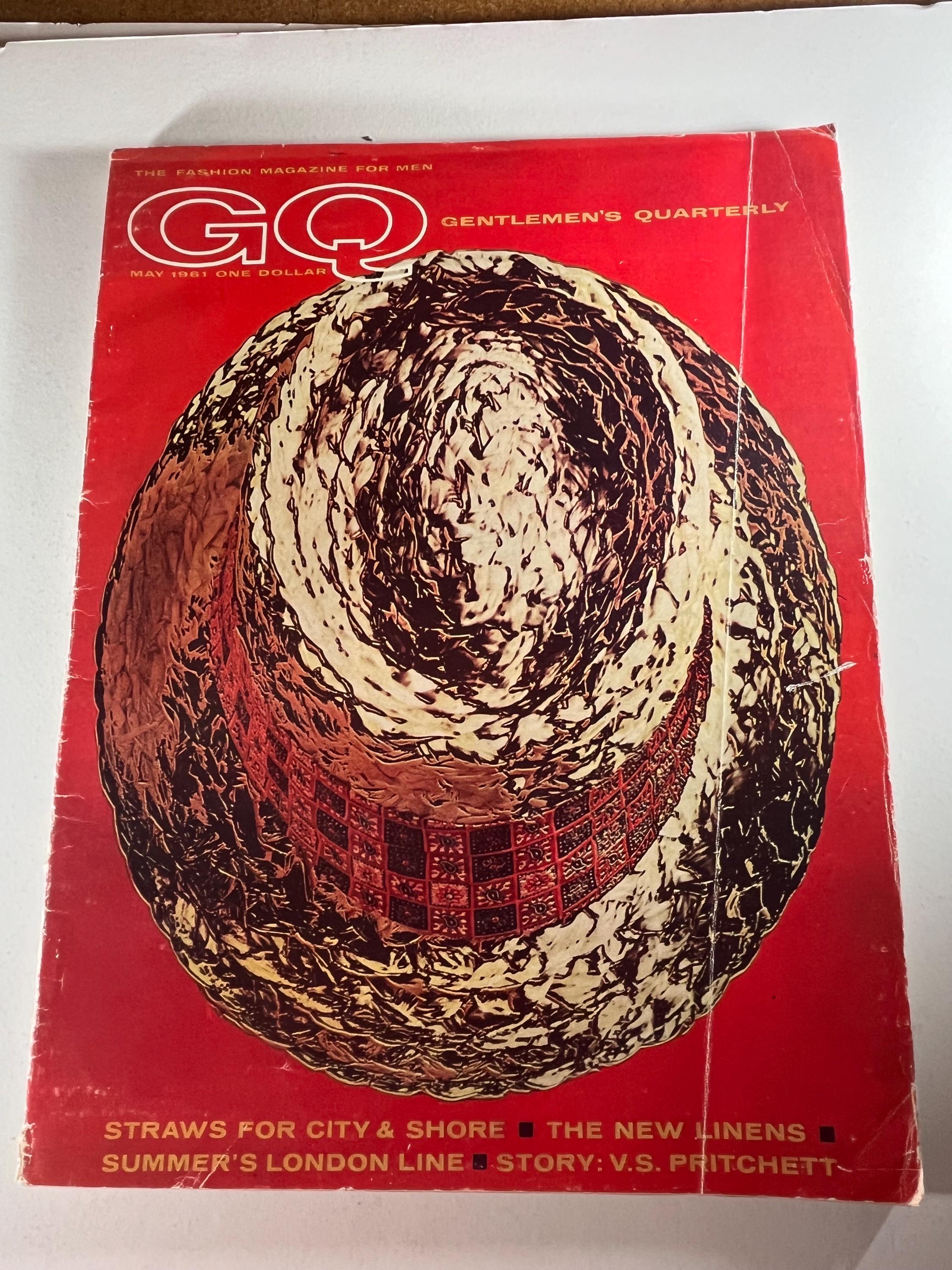 Vintage GQ Magazine May 1961 Straw Hats, Linen, & London Fashion - Etsy