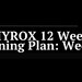 Hyrox 12 Week Training Plan: Fitness and Endurance Training Plan. - Etsy