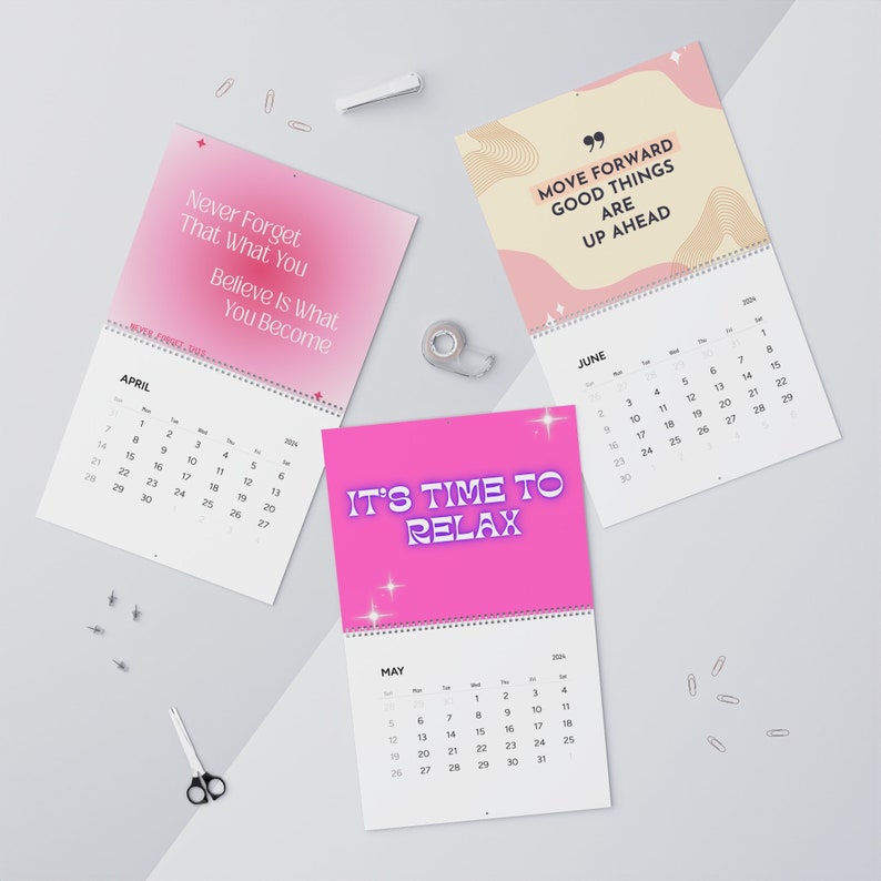 Self Love Wall Calendars 2024 - Etsy