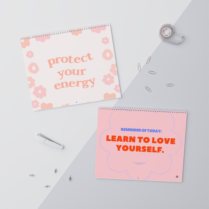 Self Love Wall Calendars 2024 - Etsy