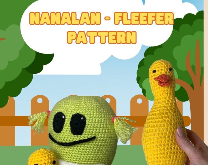 Nanalan Fleefer Crochet Pattern - Etsy