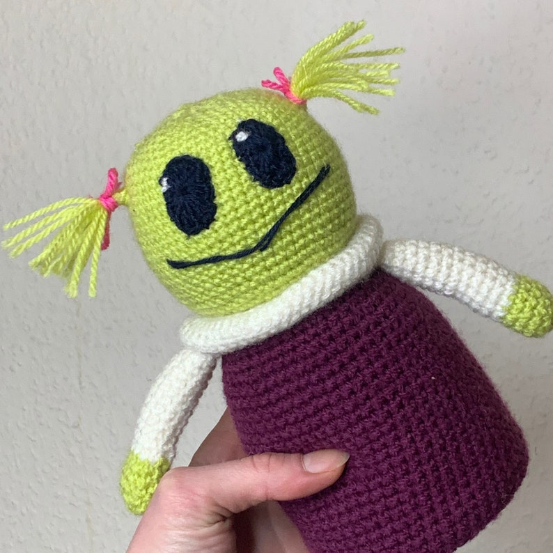 Nanalan Mona Crochet Doll Stuffed Toy - Etsy