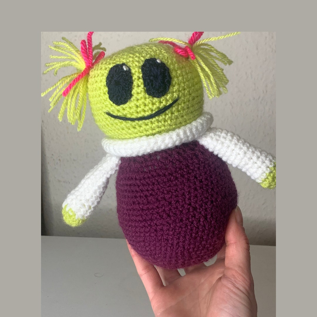Nanalan Mona Crochet Doll Stuffed Toy - Etsy