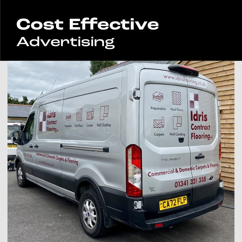 Van Graphics Kits / Custom Made Vehicle Signage Kits With Artworking ...