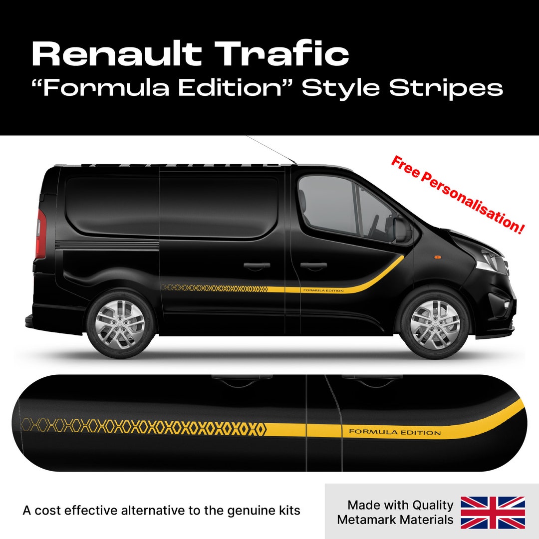 Renault Trafic formula Edition Style Sticker Kit - Etsy