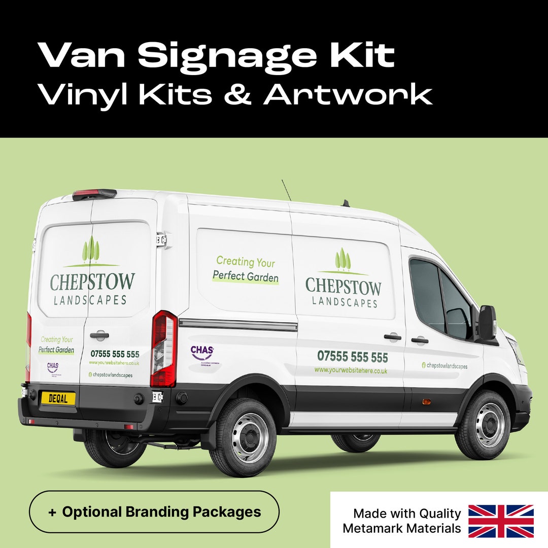 Van Graphics Kits / Custom Made Vehicle Signage Kits With Artworking ...