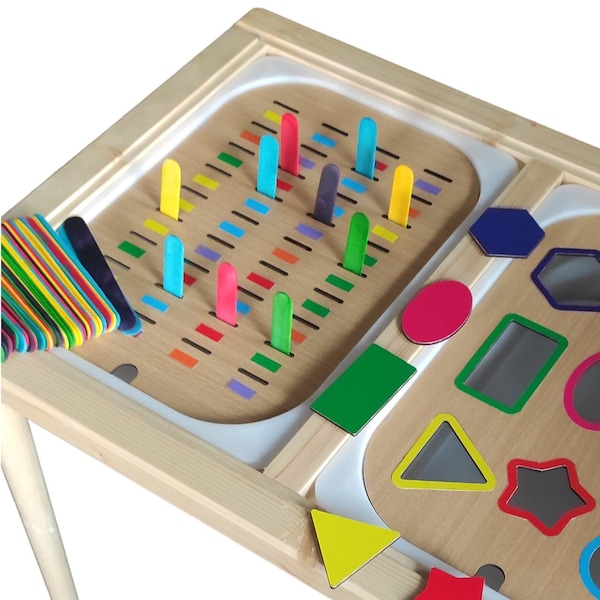 Wooden Sensory Table Inserts - Etsy