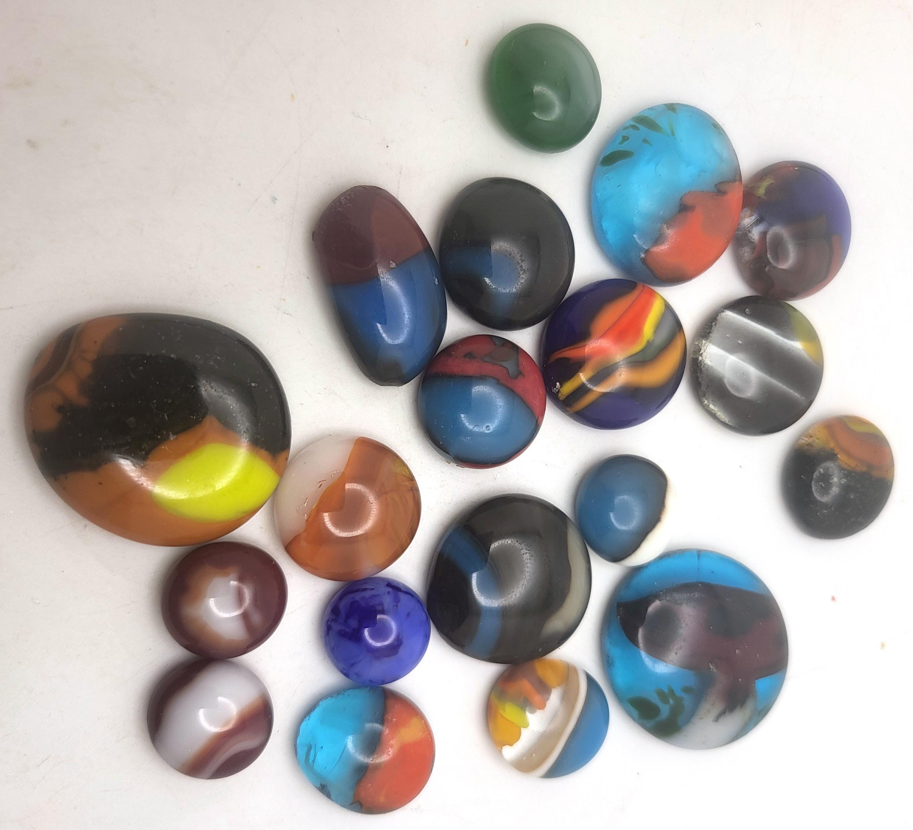 COE96 Glass Dots for Fusing or Decoration, Mixed Dot Bag 8 (3) - Etsy