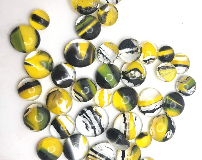 COE96 Glass Dots for Fusing or Decoration, Honeybees 1 - Etsy
