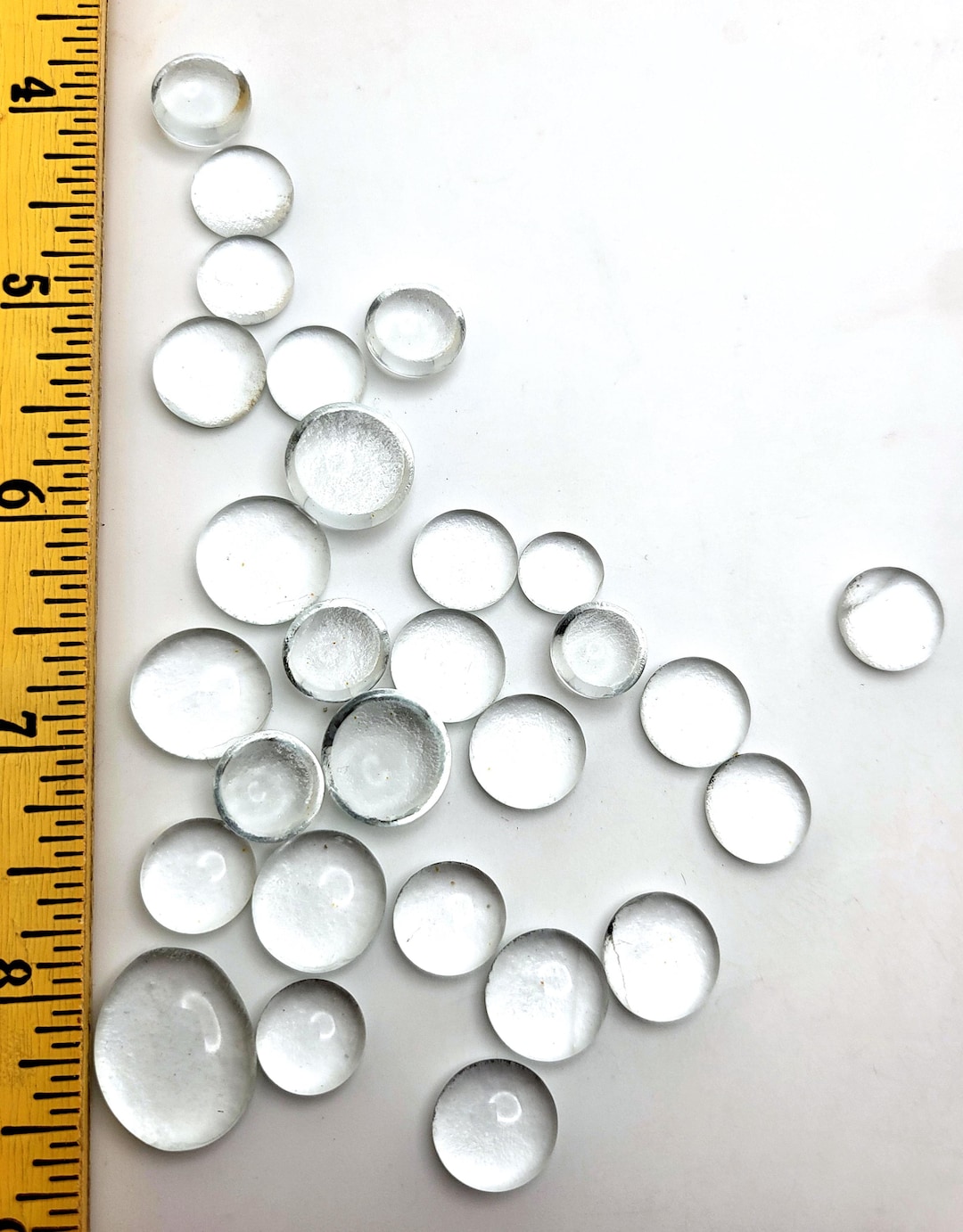 COE96 Glass Dots for Fusing or Decoration, Ice Drop Dots - Etsy