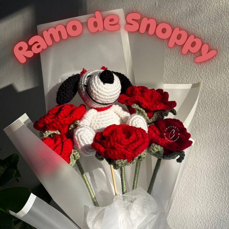 Snoopy Flower Bouquet - Etsy