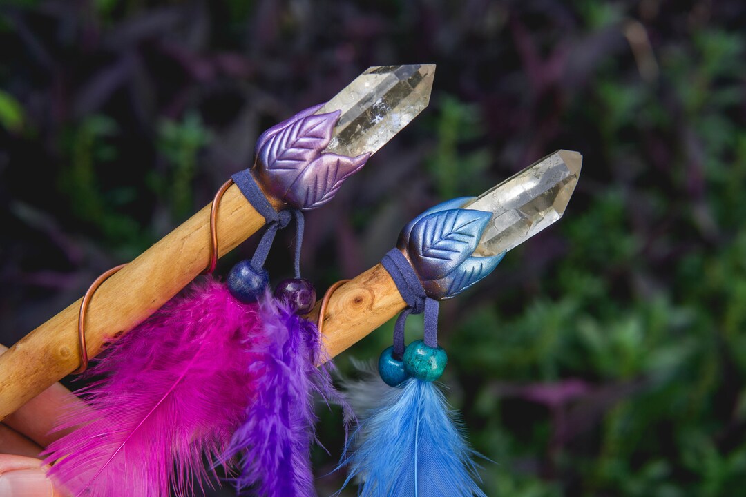 Personalized Power Wands With Quartz - Etsy