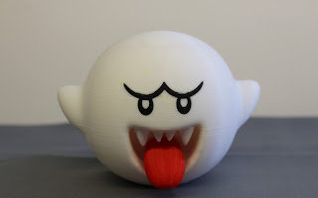 Boo Mario 3D Printed - Etsy