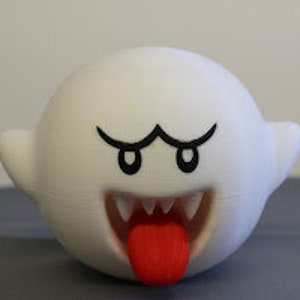 Boo Mario 3D Printed - Etsy