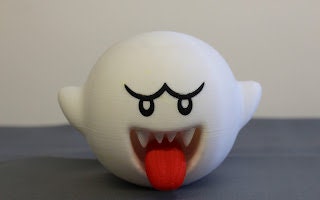 Boo Mario 3D Printed - Etsy